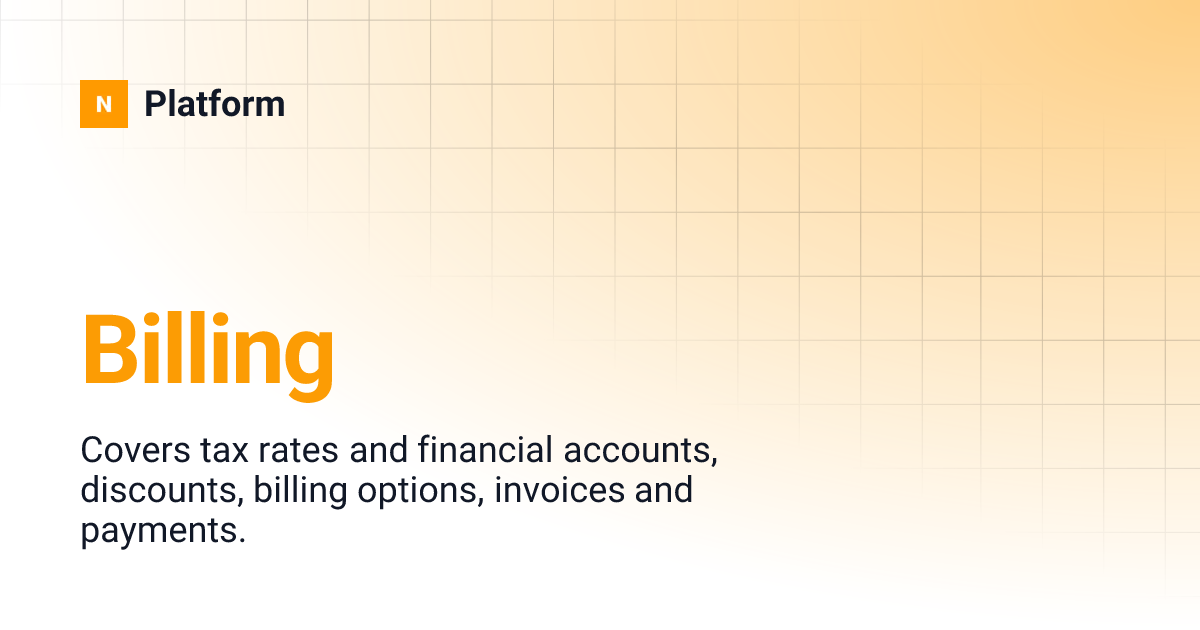 Billing | Platform
