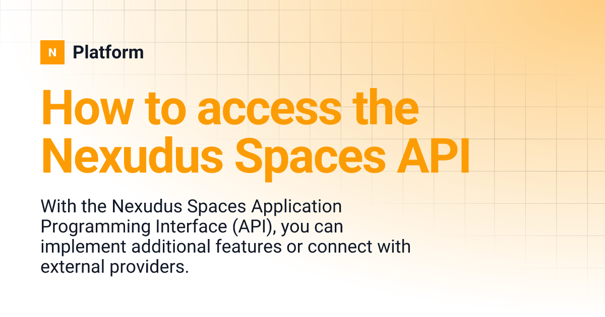 How to access the Nexudus Spaces API | Platform