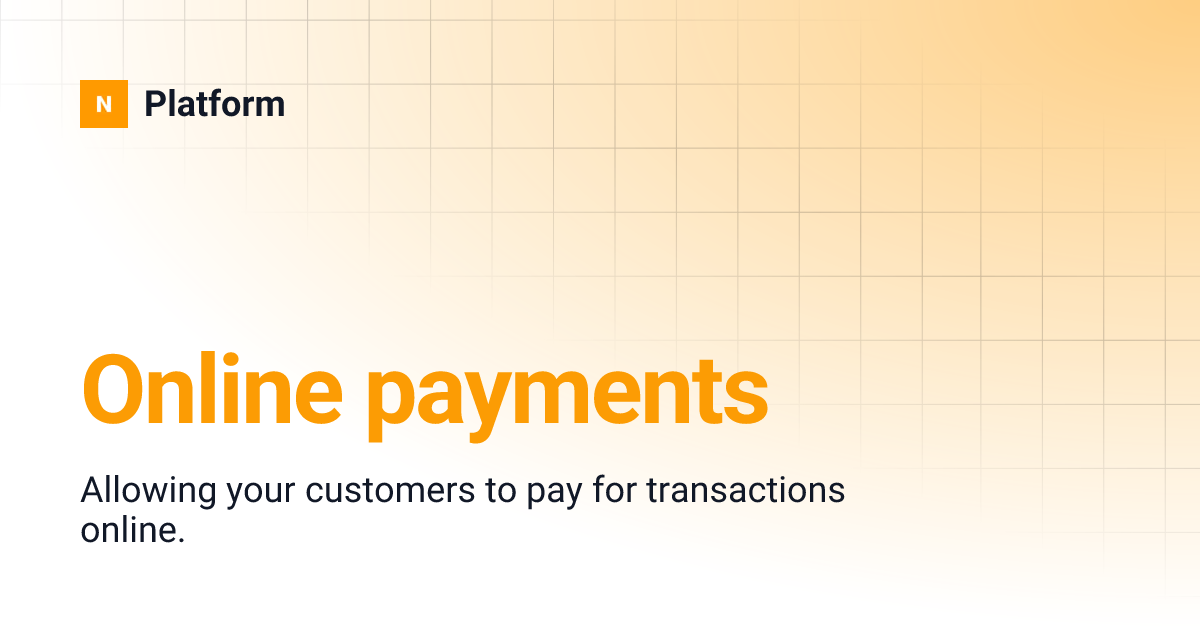 Online payments | Platform